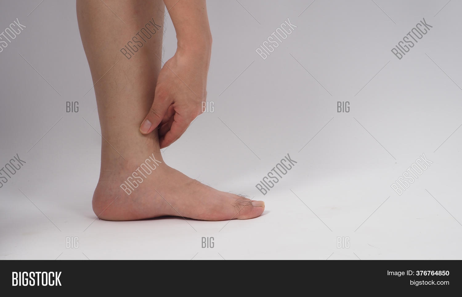 Male Barefoot Hand Image & Photo (Free Trial) | Bigstock