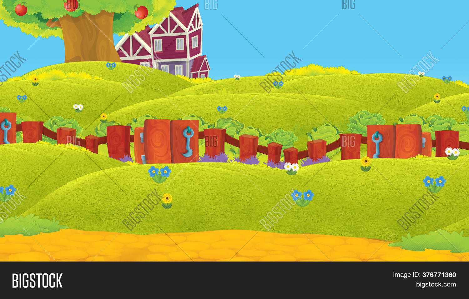 Cartoon Scene Animal Image & Photo (Free Trial) | Bigstock