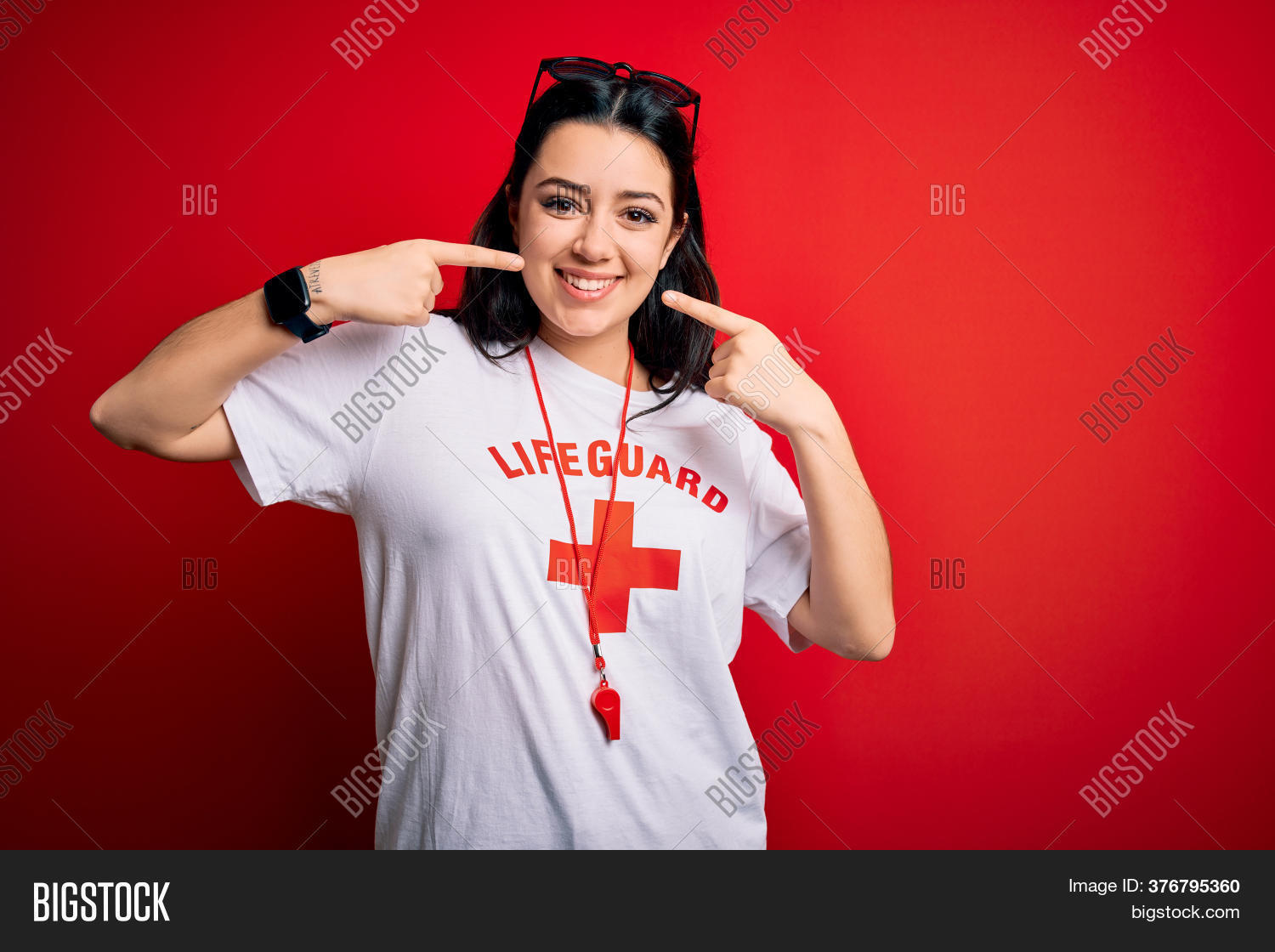 Young Lifeguard Woman Image & Photo (Free Trial) | Bigstock