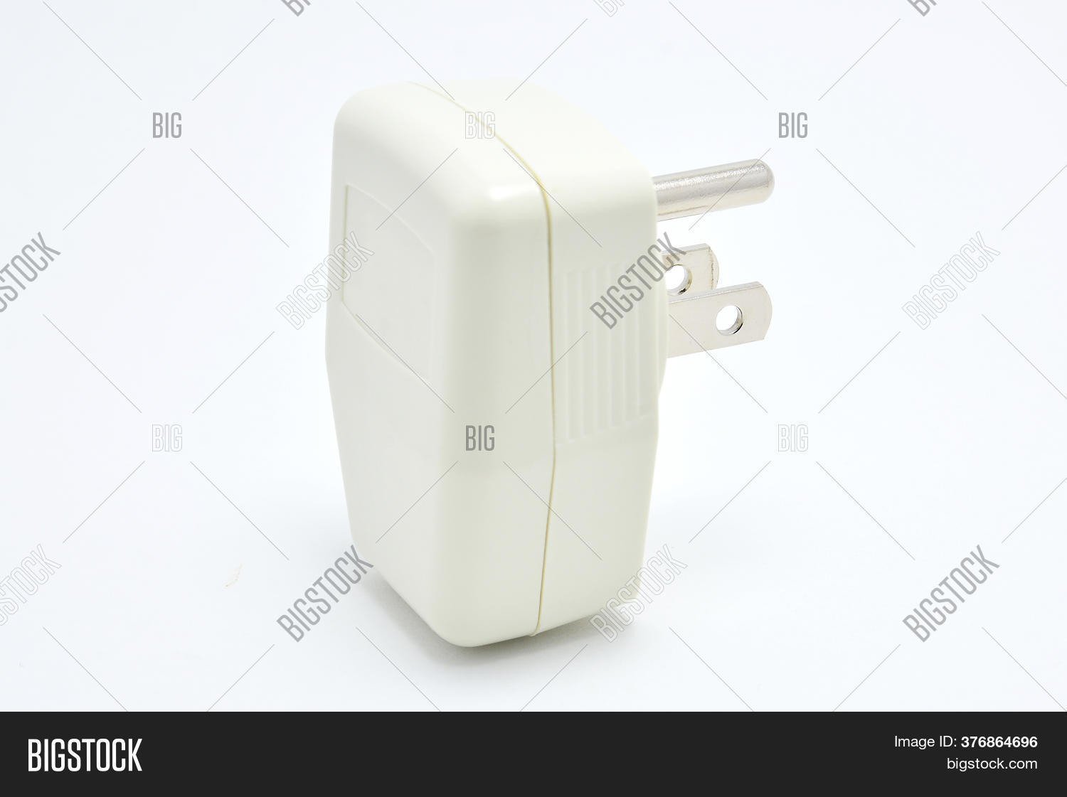 White Plug 3 Prong Image & Photo (Free Trial) | Bigstock