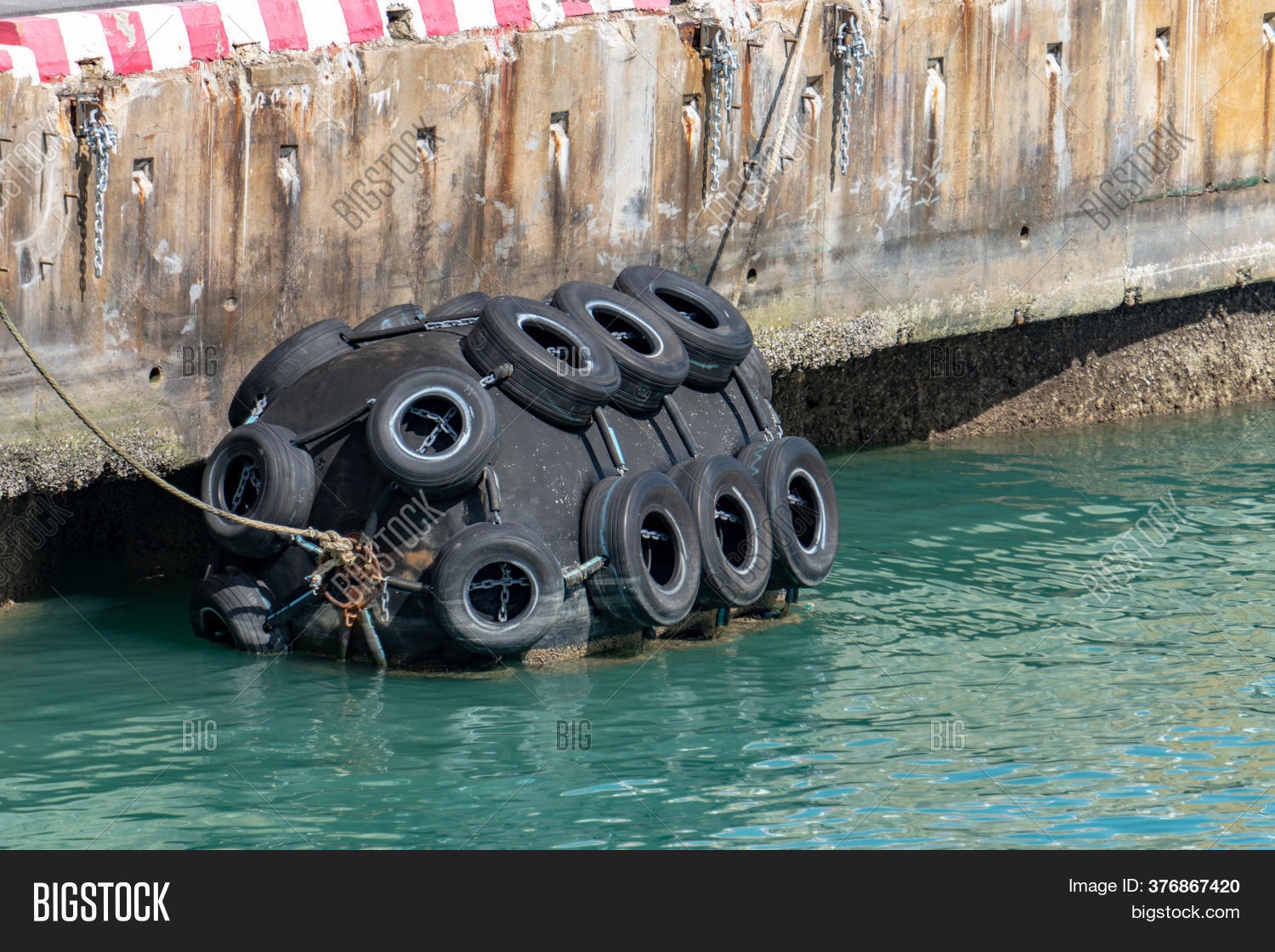 Ship's Marine Fender Image & Photo (Free Trial) | Bigstock