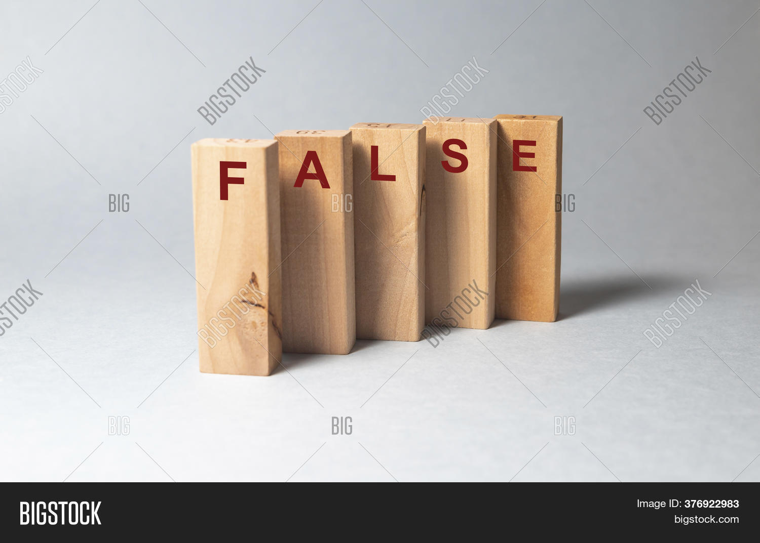 False Word Made Image & Photo (Free Trial) | Bigstock