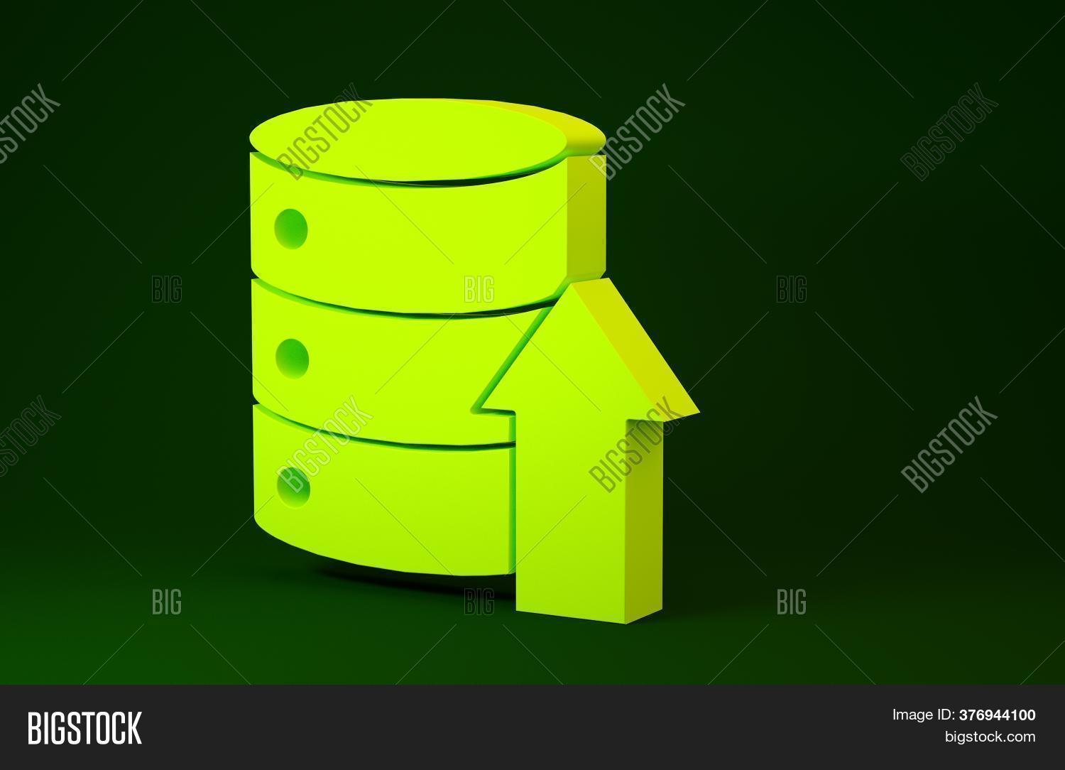 Yellow Server, Data, Image & Photo (Free Trial) | Bigstock