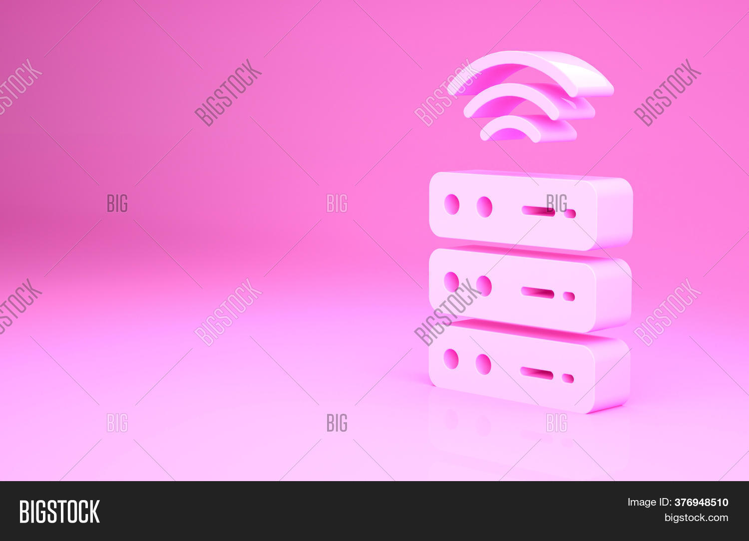 Pink Smart Server, Image & Photo (Free Trial) | Bigstock