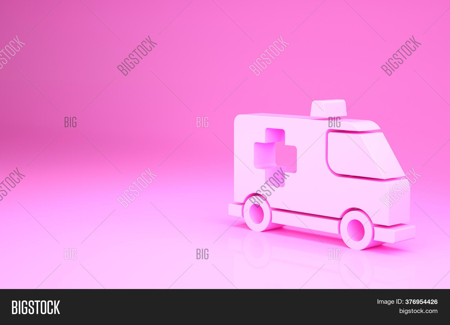 Pink Ambulance Image & Photo (Free Trial) | Bigstock