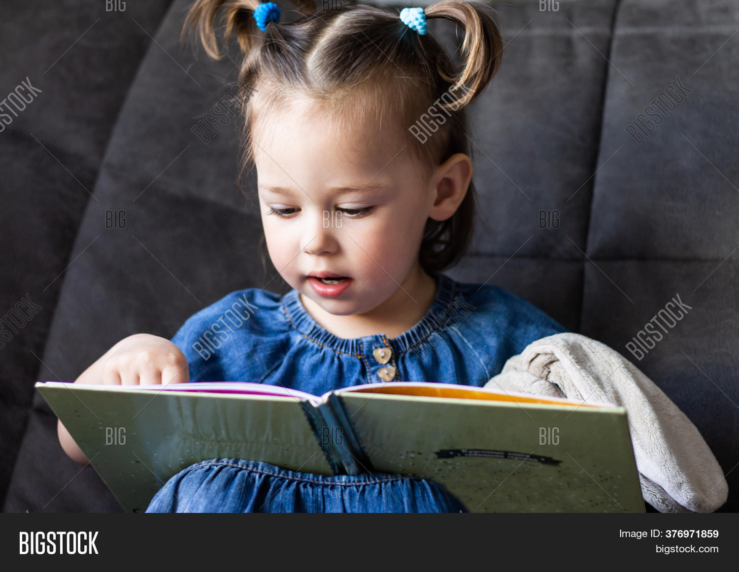 Child Reading. Little Image & Photo (Free Trial) | Bigstock