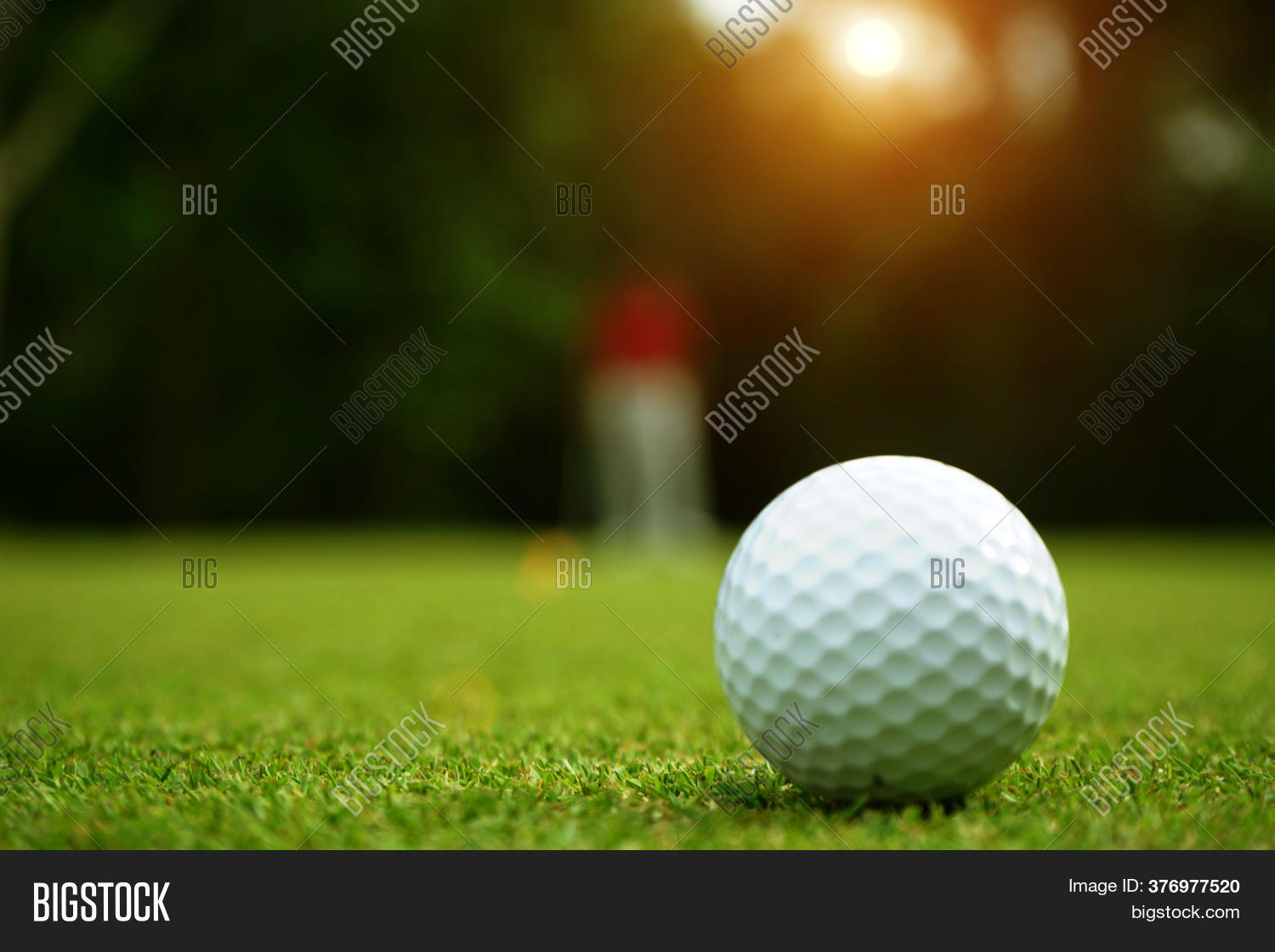 Golf Ball Beautiful Image & Photo (Free Trial) | Bigstock