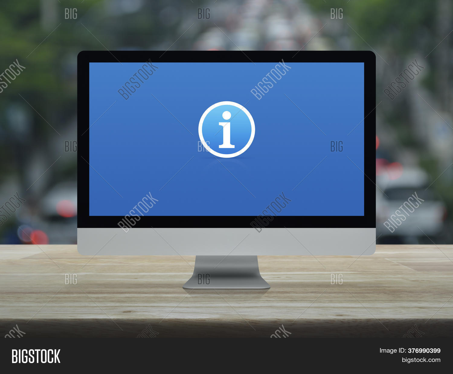 Information Sign Flat Image & Photo (Free Trial) | Bigstock