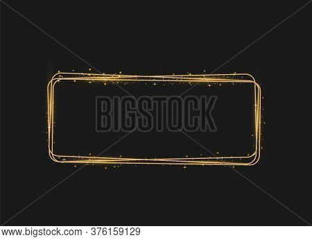 Golden Shiny Frames Vector & Photo (Free Trial) | Bigstock
