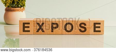 Expose Word Made Image & Photo (Free Trial) | Bigstock
