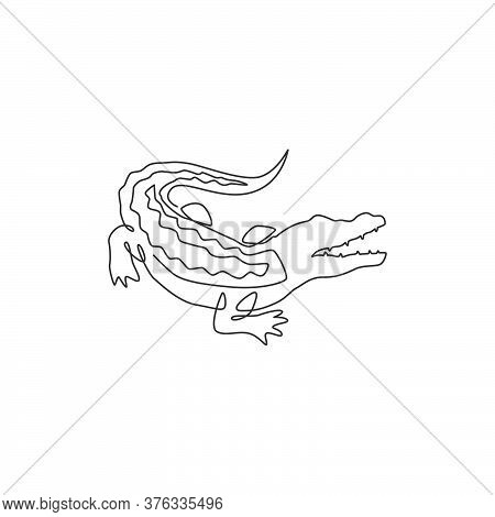 Single Continuous Vector & Photo (Free Trial) | Bigstock