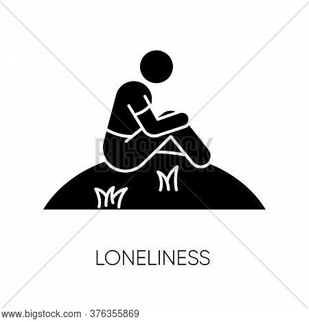 Loneliness Black Vector & Photo (Free Trial) | Bigstock