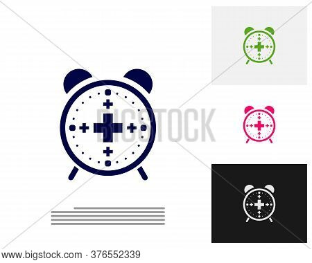 Clock Medical Logo Vector & Photo (Free Trial) | Bigstock