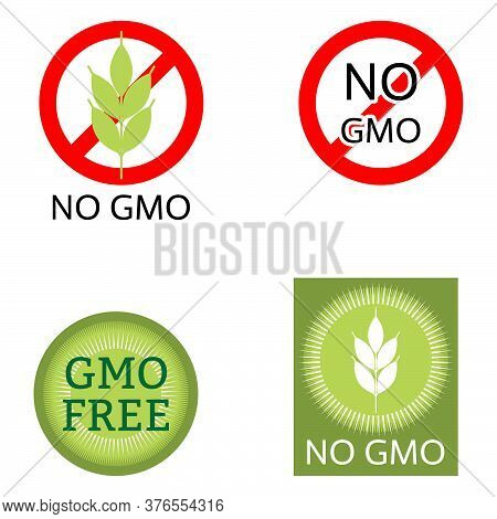 Set Gmo Designs - Vector & Photo (Free Trial) | Bigstock