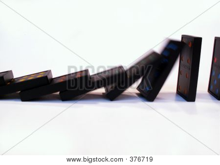 Dominoes Falling Image & Photo (Free Trial) | Bigstock