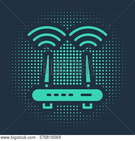 Green Router Wi-fi Vector & Photo (Free Trial) | Bigstock