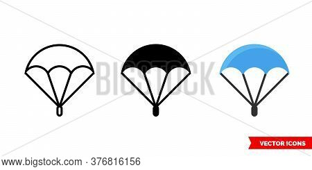 Parachute Icon 3 Vector & Photo (Free Trial) | Bigstock