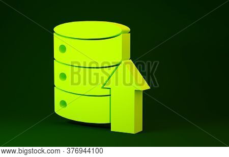 Yellow Server, Data, Image & Photo (Free Trial) | Bigstock