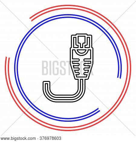 Vector Ethernet Cable Vector & Photo (Free Trial) | Bigstock