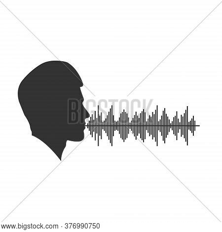 Male Voice Spectrum. Vector & Photo (Free Trial) | Bigstock