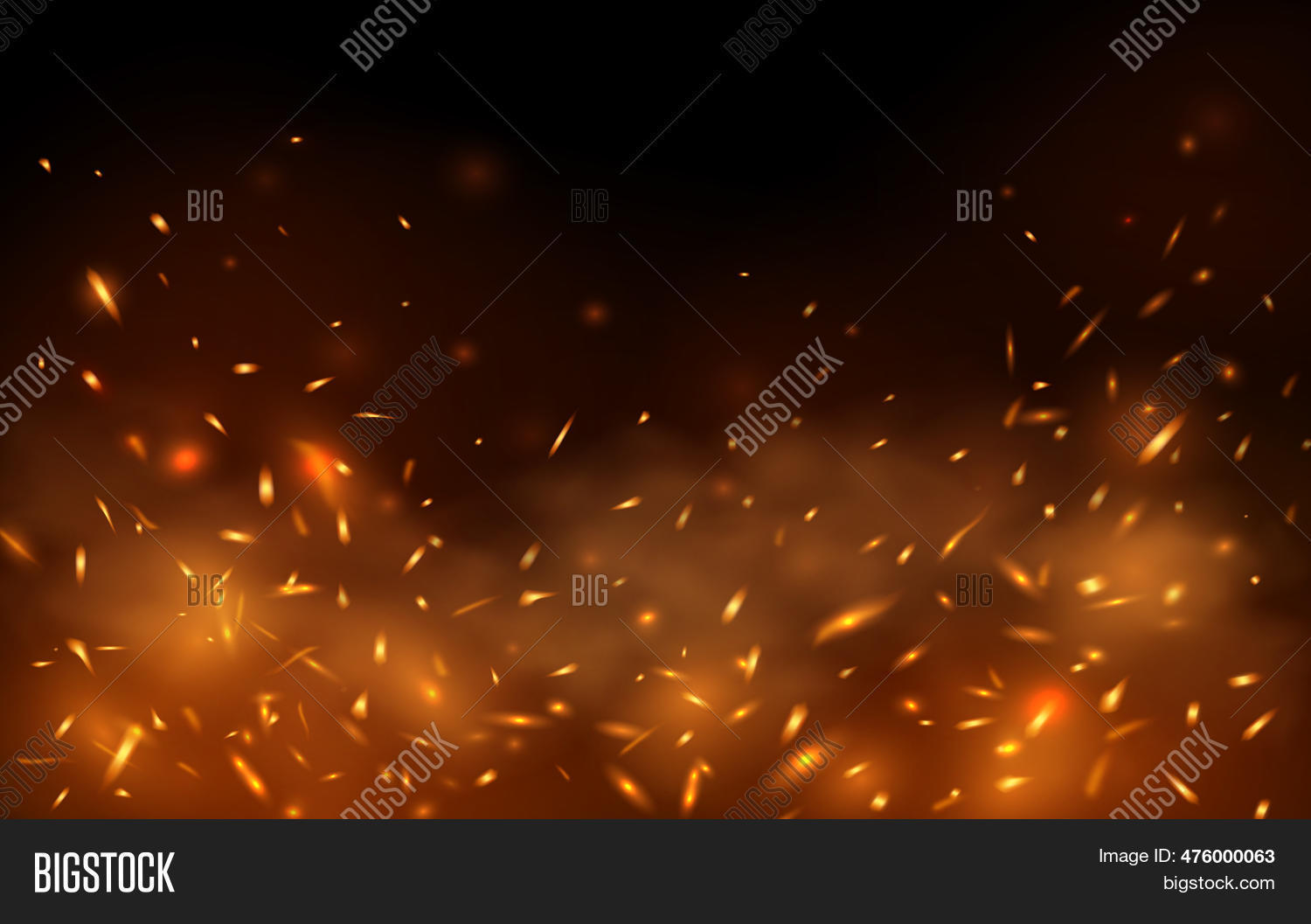 Fire Sparks Background Image & Photo (Free Trial) | Bigstock