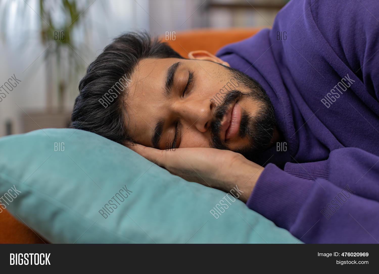 Tired Indian Man Lying Image & Photo (Free Trial) | Bigstock