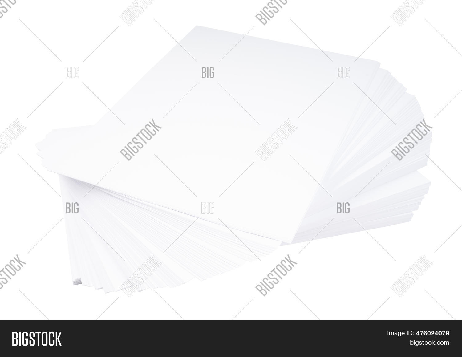 Stack A4 Size Blank Image & Photo (Free Trial) | Bigstock