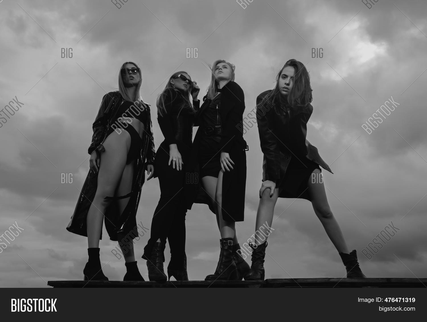 Fashion Portrait Group Image & Photo (Free Trial) | Bigstock