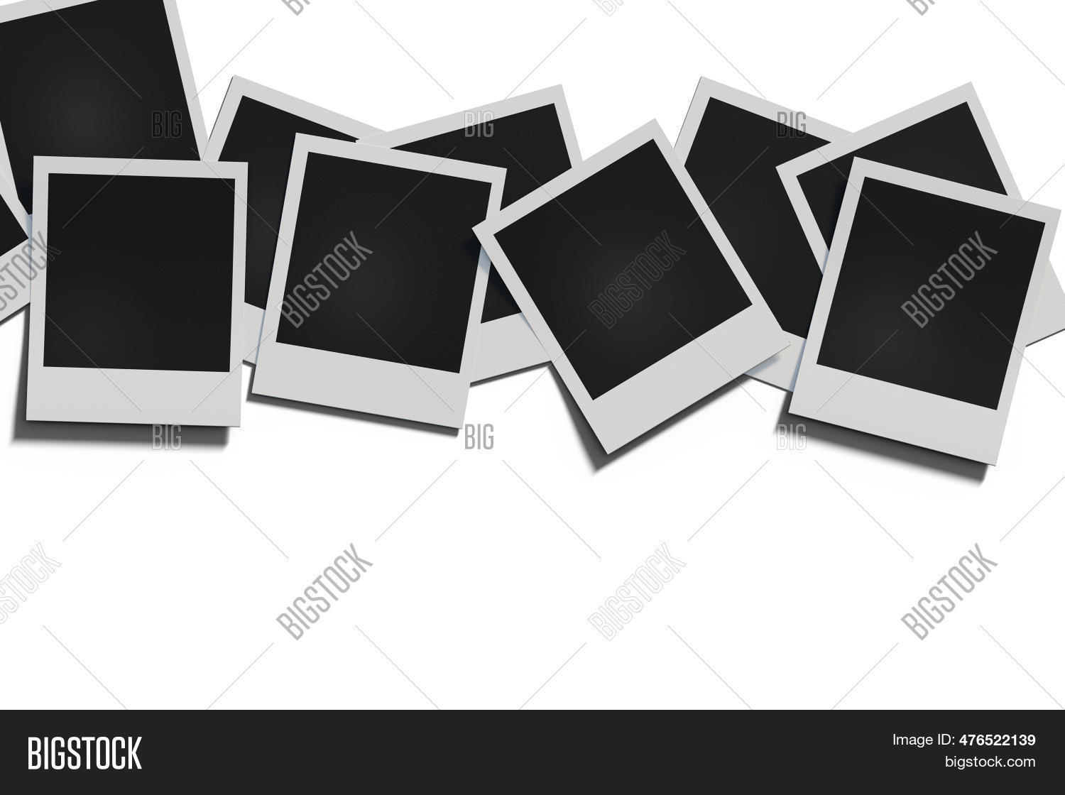 Photo Frames Scattered Image & Photo (Free Trial) | Bigstock