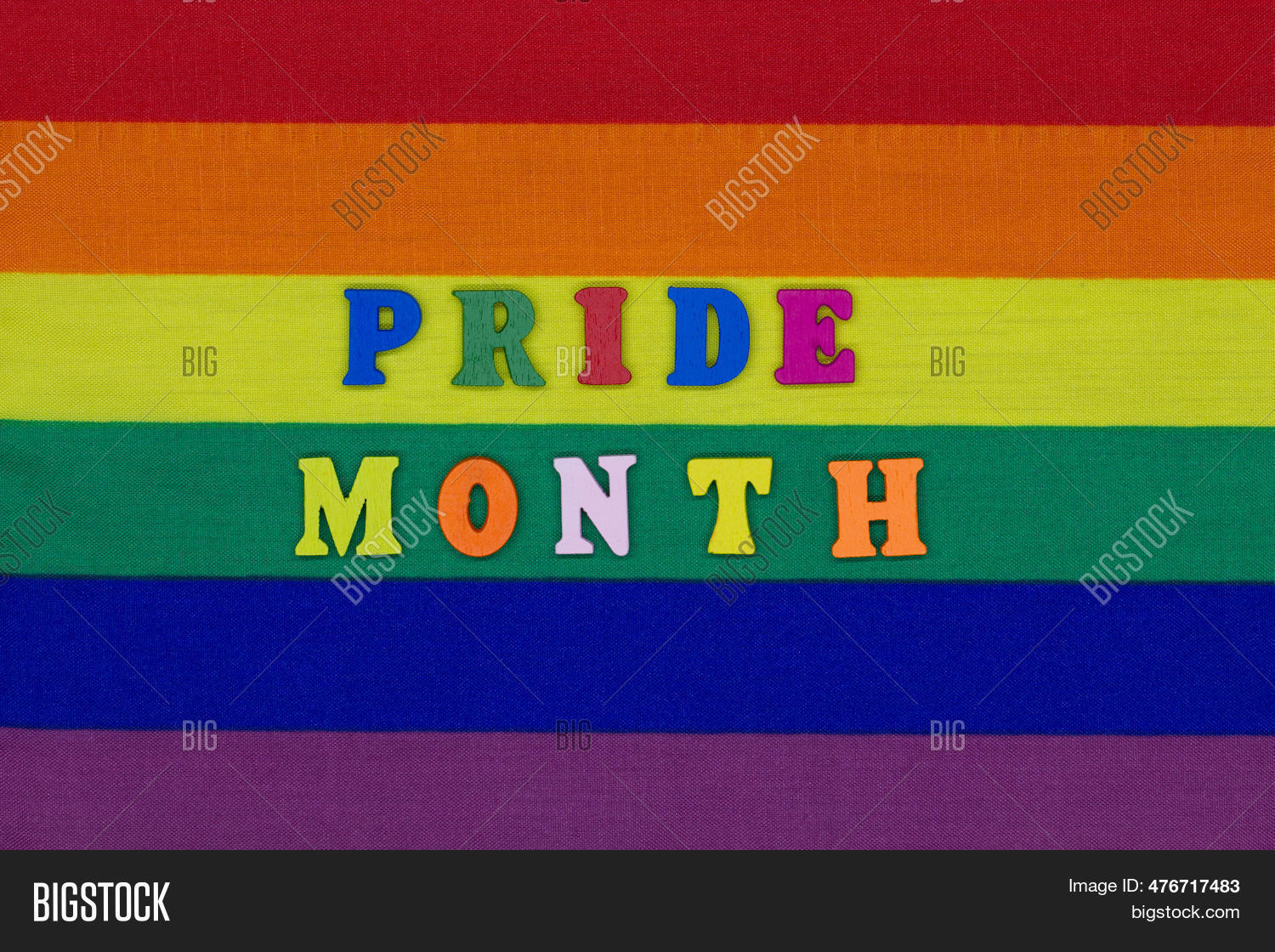 Pride Month Letters On Image & Photo (Free Trial) | Bigstock