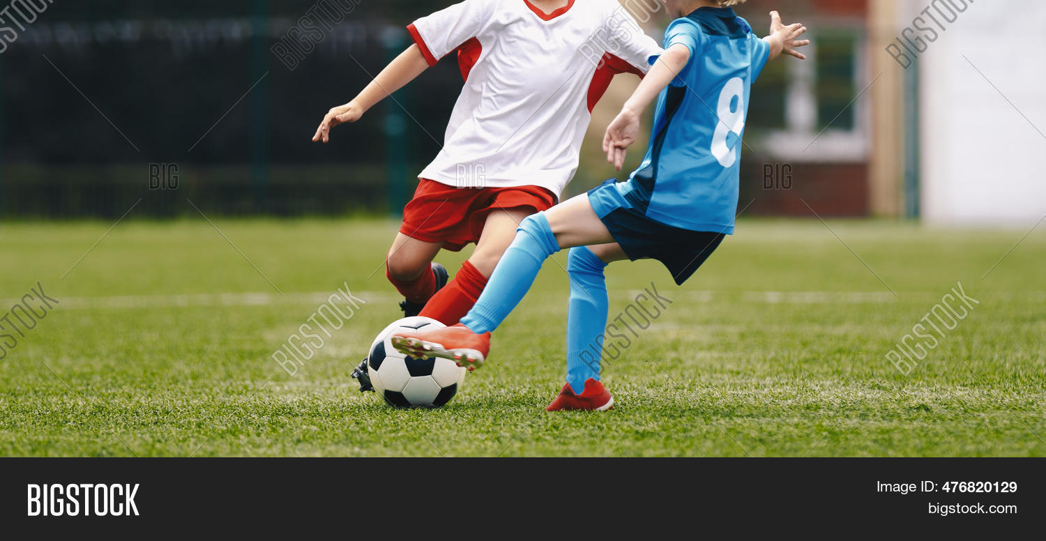 Two Soccer Players Image & Photo (Free Trial) | Bigstock