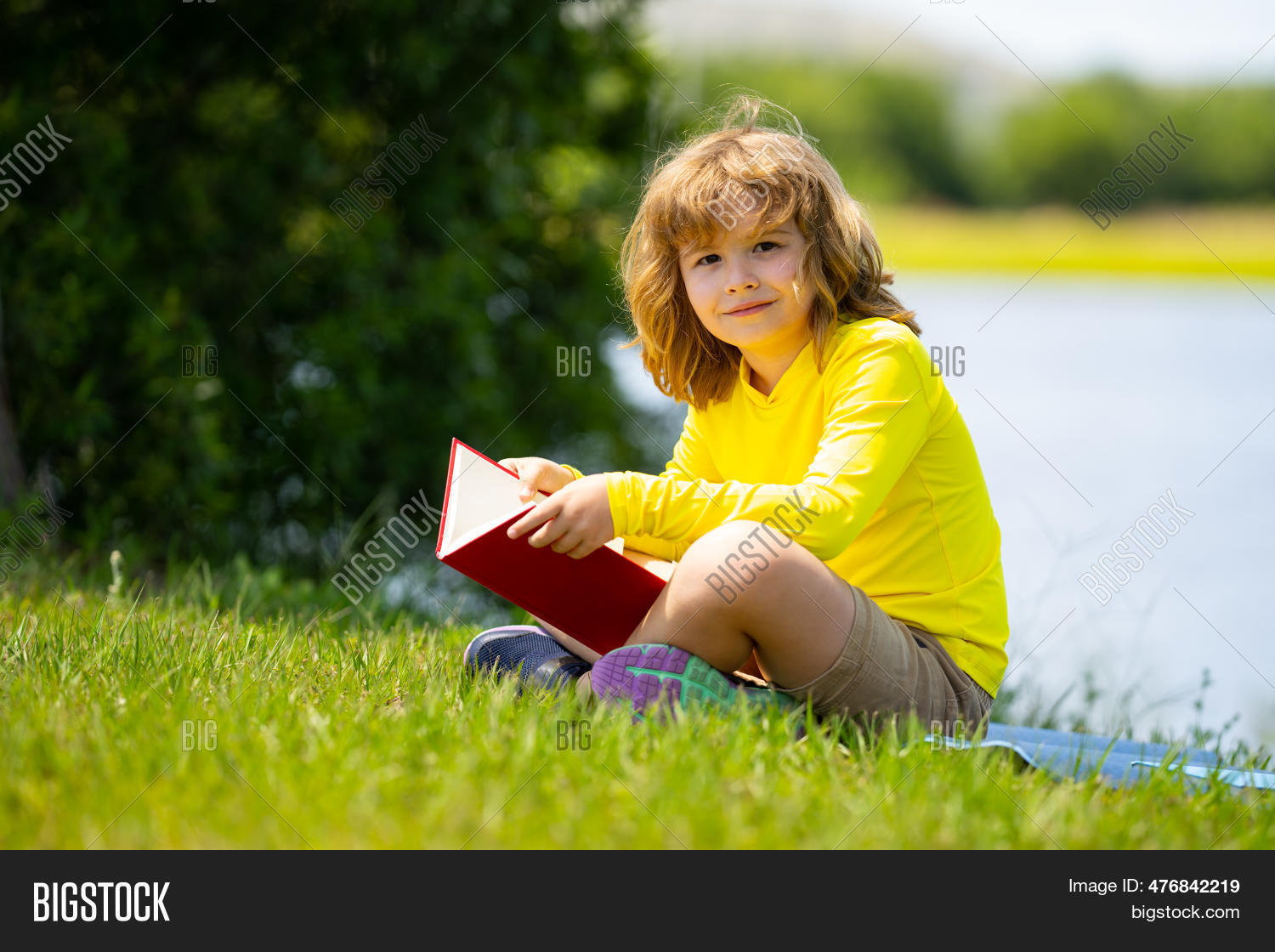 Child Read Book. Image & Photo (Free Trial) | Bigstock