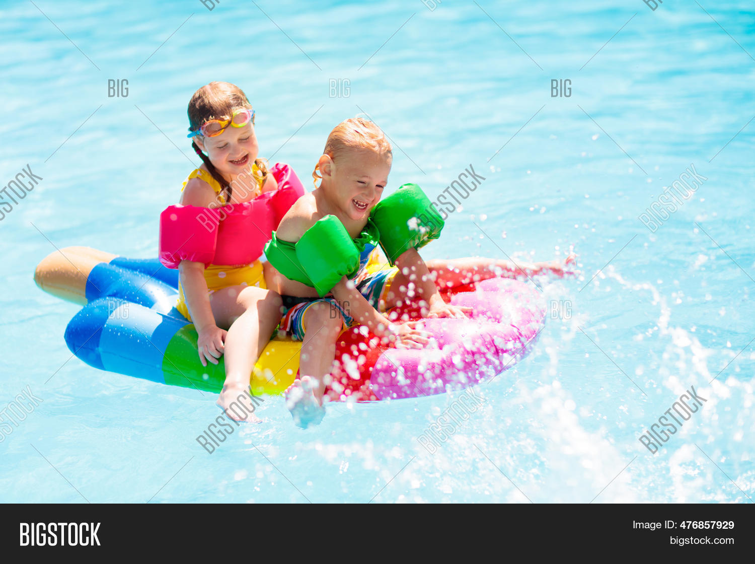 Kids On Inflatable Image & Photo (Free Trial) | Bigstock