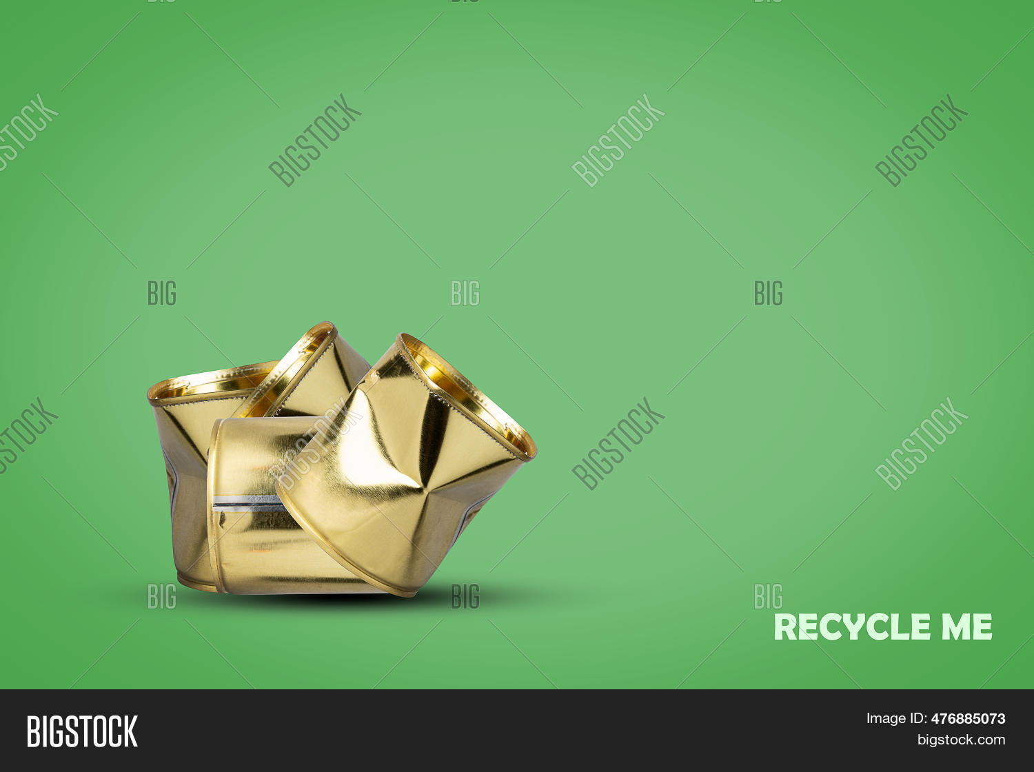 Crumpled Empty Tins On Image & Photo (Free Trial) | Bigstock