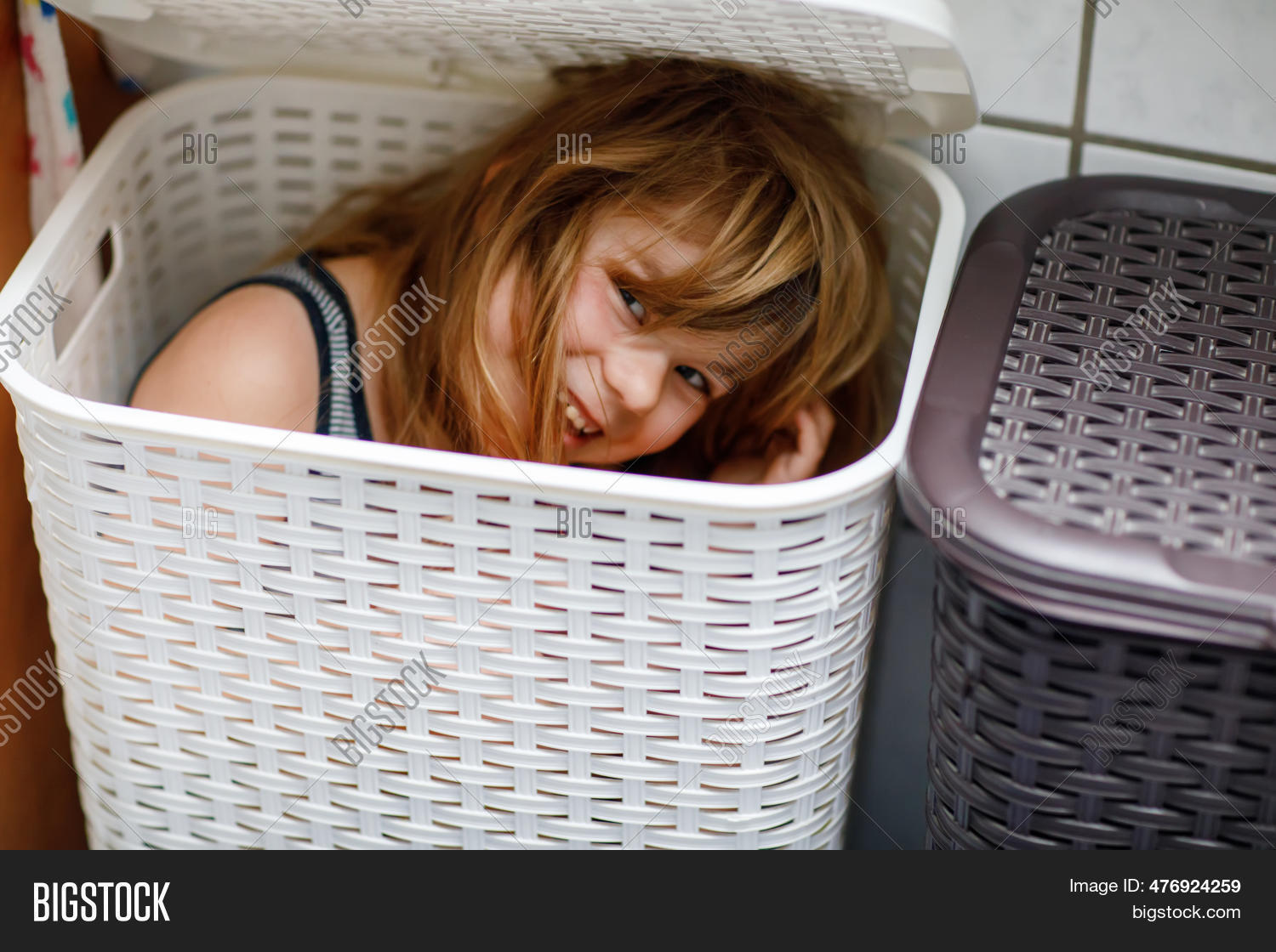 Little Girl Hide Image & Photo (Free Trial) | Bigstock