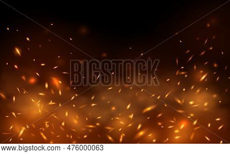 Fire Sparks Background Image & Photo (Free Trial) | Bigstock