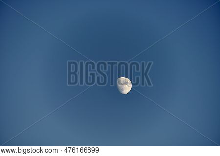 Almost Full Moon On Image & Photo (Free Trial) | Bigstock