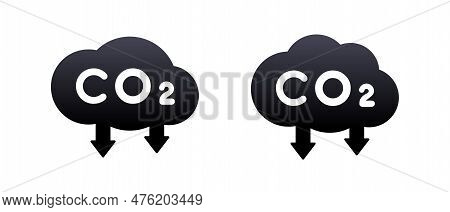 Co2 Emissions Vector Vector & Photo (Free Trial) | Bigstock