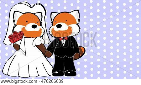 Red Panda Couple Vector & Photo (Free Trial) | Bigstock