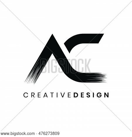 Modern Letter Ac Logo Vector & Photo (Free Trial) | Bigstock