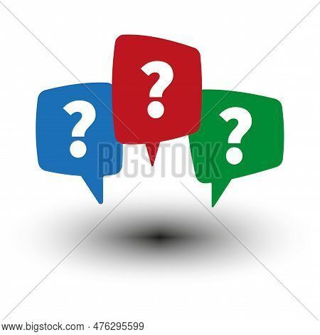 Message Box Question Vector & Photo (Free Trial) | Bigstock
