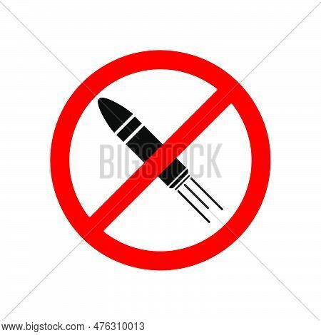 No Bullet Vector. Not Vector & Photo (Free Trial) | Bigstock