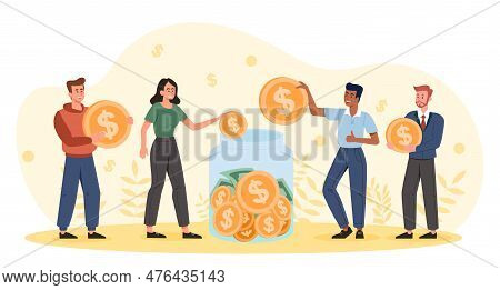 People Coins. Men Vector & Photo (Free Trial) | Bigstock