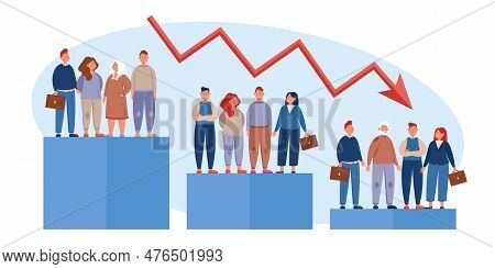 Employed Unemployed Vector & Photo (Free Trial) | Bigstock