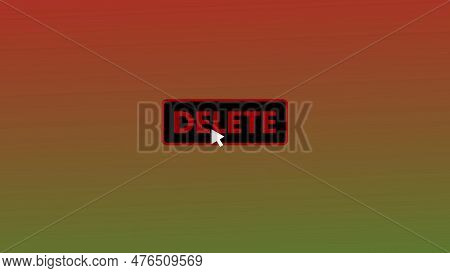 Delete Button Pressed Image & Photo (Free Trial) | Bigstock