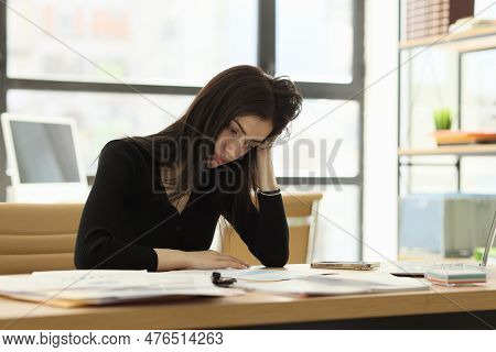 Upset Lady Office Image & Photo (Free Trial) | Bigstock