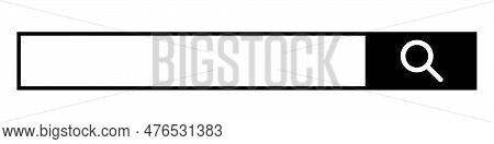 Search Bar Icon. Vector & Photo (Free Trial) | Bigstock