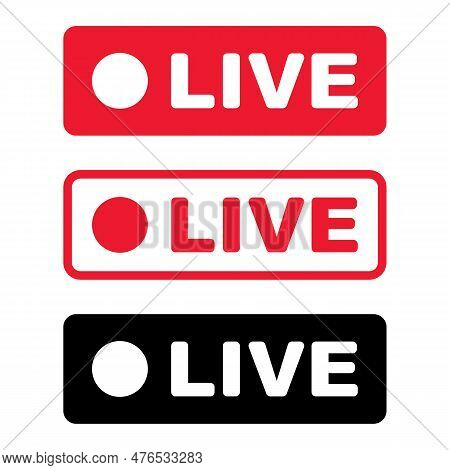 Live Logo Images, Illustrations & Vectors (Free) - Bigstock
