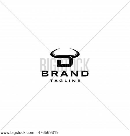 Letter D Horn Logo Vector & Photo (Free Trial) | Bigstock