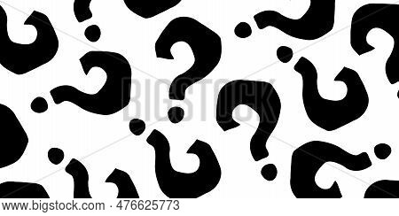 Black Question Marks Vector & Photo (Free Trial) | Bigstock